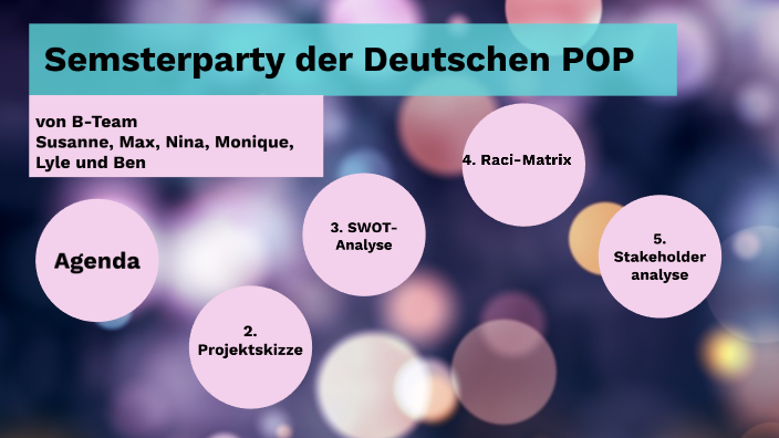 Semesterparty by Max Katzenstein on Prezi