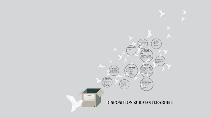 DISPOSITION ZUR MASTERARBEIT by Israel Lozano on Prezi