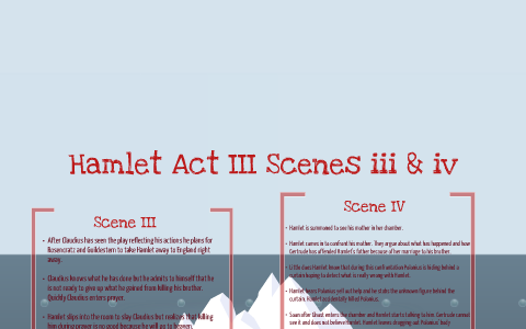 Hamlet Act III Scenes iii & iv by Marquis Kirkwood on Prezi