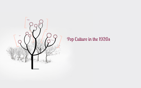 Pop Culture in the 1920s by on Prezi