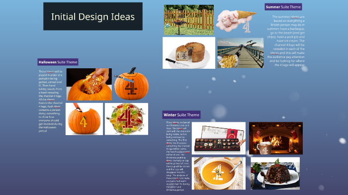 Initial Design Ideas by on Prezi
