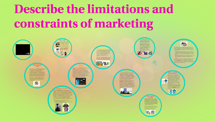 Describe the limitations and constraints of marketing by Siti Ramlan on ...