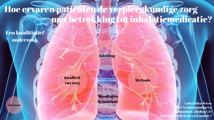 Hoe ervaren patiënten de verpleegkundige zorg met betrekking tot ...