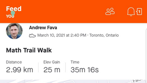 Math Trail Map by Andrew Fava on Prezi Design