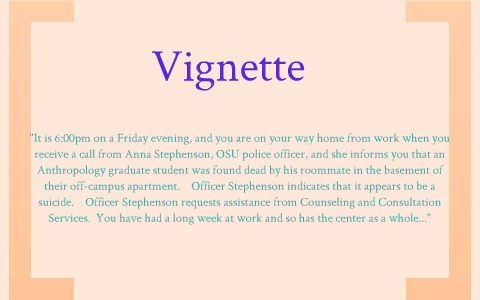 vignette by Heather Stumpf on Prezi