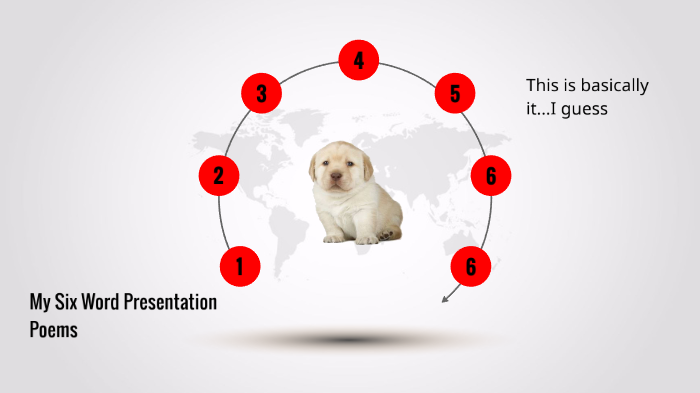 six word poems by Bryant Parapi on Prezi