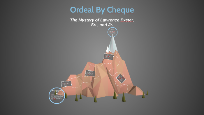 Ordeal By Cheque by Chelsea Starr on Prezi