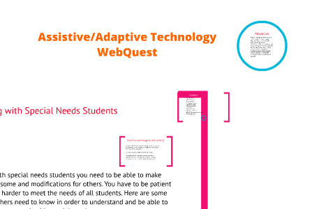 Working with Special Needs Students by Jennifer Heslin on Prezi