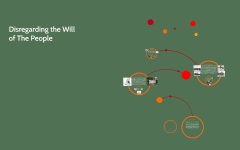 Disregarding the Will of The People by on Prezi