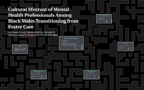 Cultural Mistrust of Mental Health Professionals Among Black by Netty ...