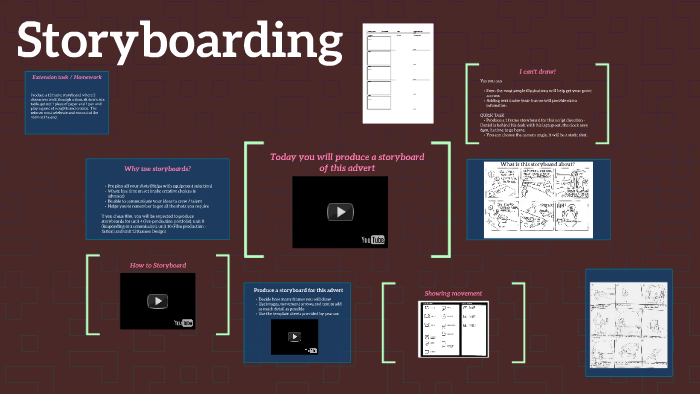 Storyboarding by Daniel Peate on Prezi