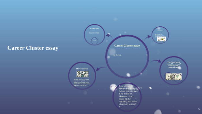 Career Cluster essay by Declan Jacobsen on Prezi