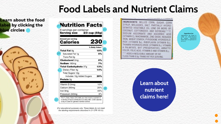 Food Labels and Nutrient Claims by Giuliana Medina on Prezi