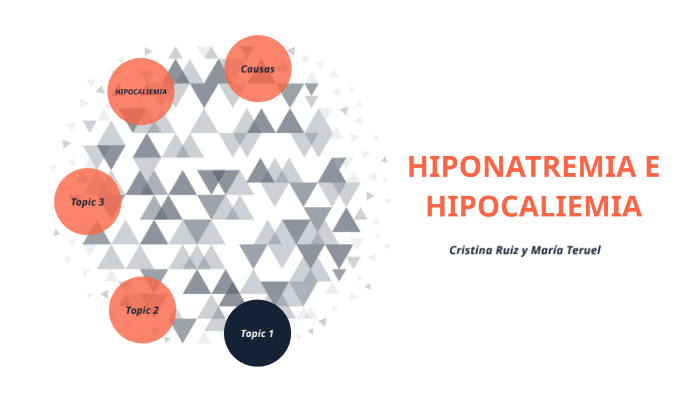 HIPONATREMIA E HIPOCALIEMIA by María Teruel Arrazola