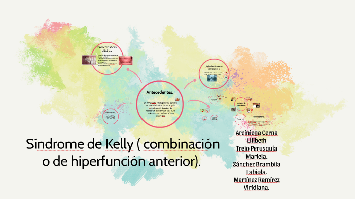 Síndrome de Kelly ó de combinación o de hiperfunción ante by on Prezi