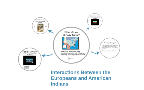 Interactions Between the Europeans and American Indians by Emily Long ...