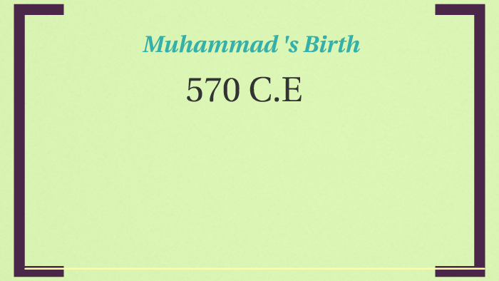 Islamic and Arabic Timeline by Meghan Hiebert on Prezi