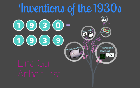 Inventions of the 1930s by Lina Gu on Prezi
