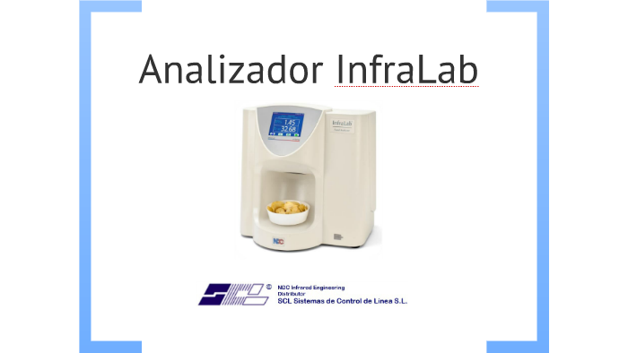 INFRALAB Analizador "at line" de humedad, grasa, proteína, etc. en ...
