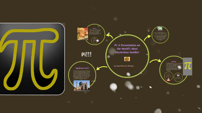 Pi: A Presentation on the World's Most Mysterious Number by janet kurth ...