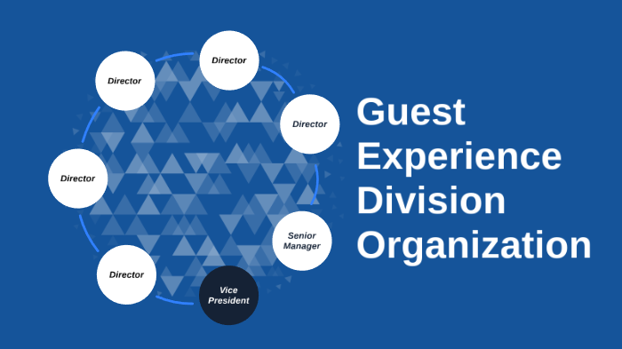 Guest Experience Organizational Chart 2020 by Juan Cardenas on Prezi