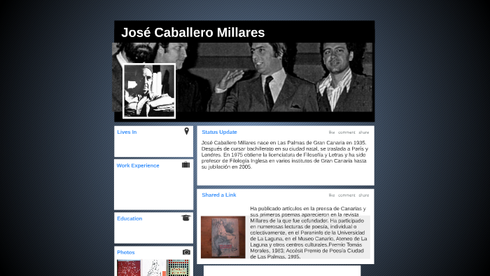 José Caballero Millares nace en Las Palmas de Gran Canaria e by odette ...