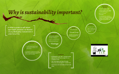 Why is sustainability important? by Luke Deering on Prezi
