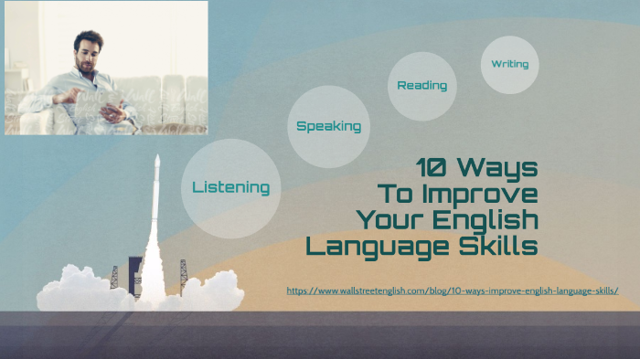 10 Ways To Improve Your English Language Skills