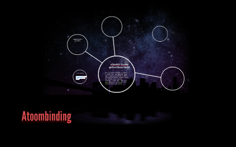 Atoombinding by Claudia van de Ridder on Prezi