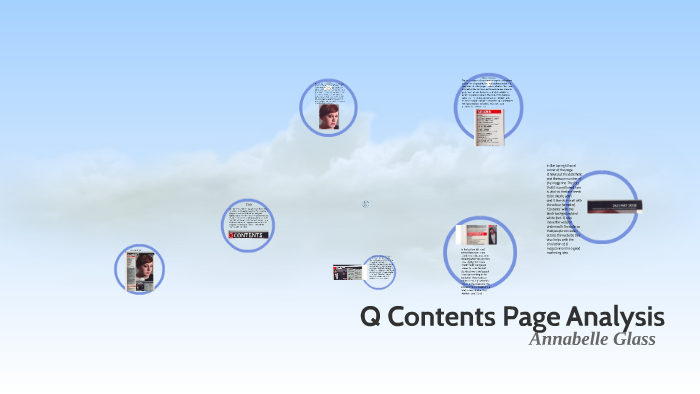 NME Contents Page Analysis by Annabelle Glass on Prezi