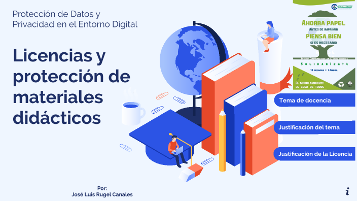 Licencias y protección de materiales didácticos. by JOSE LUIS RUGEL ...