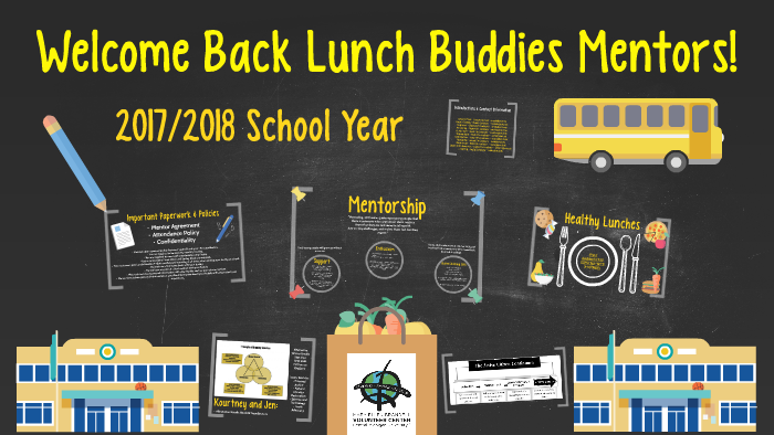 Welcome Back Lunch Buddies Mentors! by Symantha Misale on Prezi