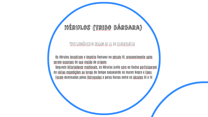 Hérulos (tribo bárbara) by Bruna Ferretti on Prezi