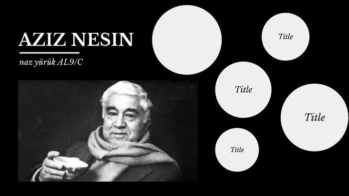 aziz nesin by naz yürük on Prezi