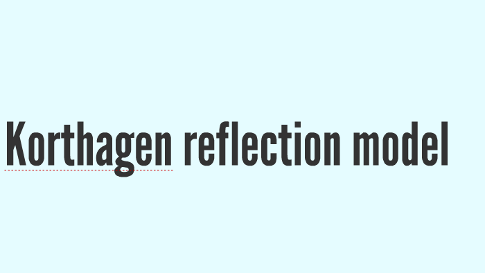 Korthagen reflection model by Samantha de Tombe on Prezi
