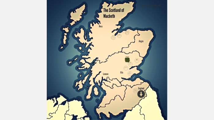 Map of Macbeth's Soctland by karen walsh on Prezi