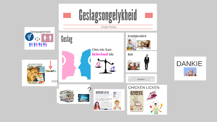 Geslagsongelykheid by singita weston on Prezi