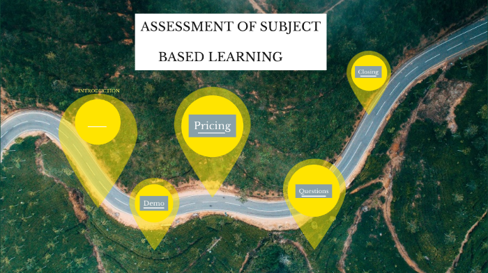 ASSESSMENT FOR SUBJECT BASED LEARNING by shwetha mohan on Prezi