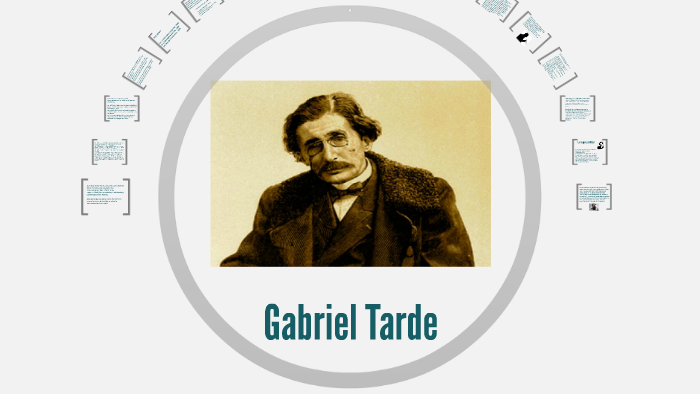 Gabriel Tarde by Maria Esthela Castro Lizardi on Prezi