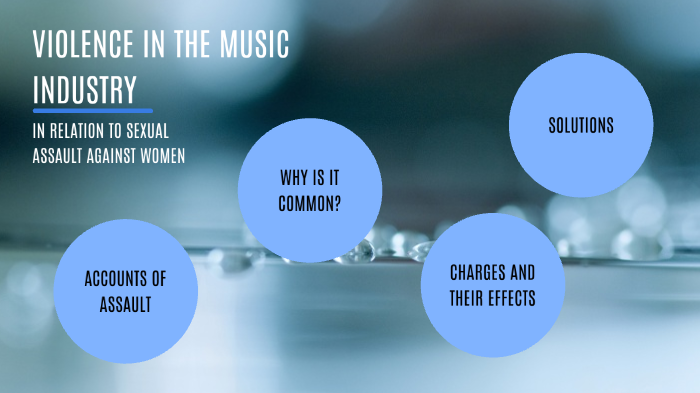 Violence in The Music Industry in Relation to Sexual Assault Against ...