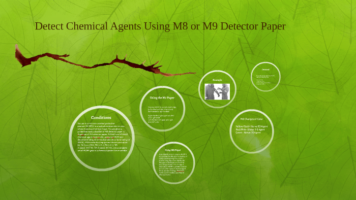 Detect Chemical Agents Using M8 or M9 Detector Paper by David Hill on Prezi