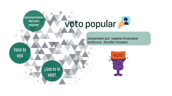 presentación voto popular by ISABELA ARISTIZABAL on Prezi