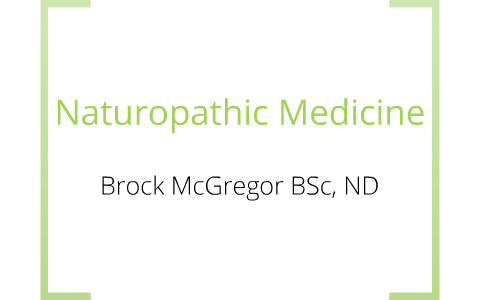 Naturopathy and Stress by Brock McGregor on Prezi