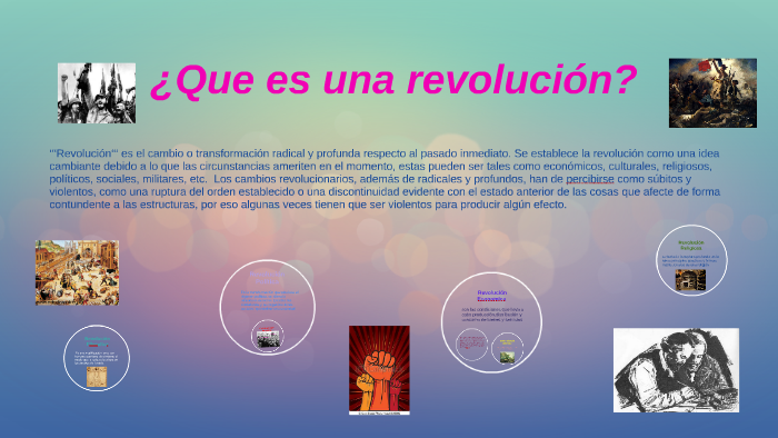 ¿Que es una revolución? by Joss Rios