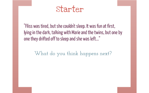 Room 13 - Chapter 9 by Aman Kaur on Prezi