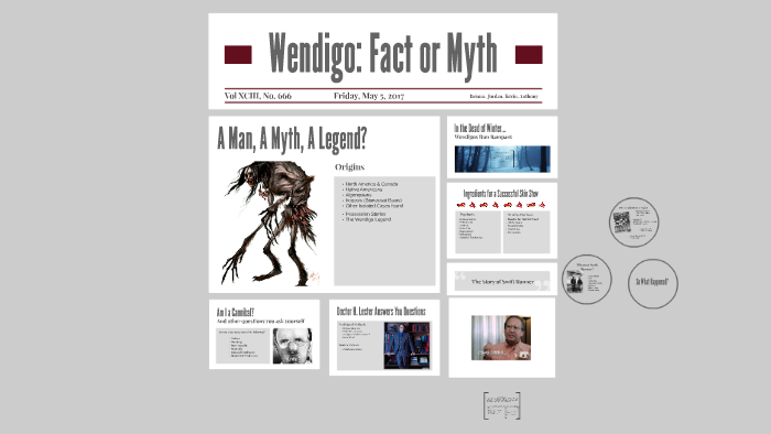 Wendigo: Fact or Myth by Briana Sanchez on Prezi