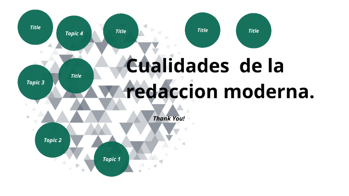 Cualidades de la redaccion moderna by Fanny Figueroa on Prezi