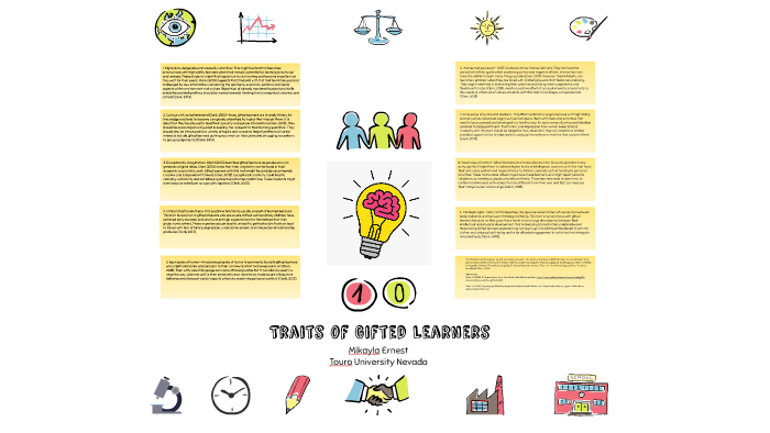 10 Traits of Gifted Learners by Mikayla E on Prezi