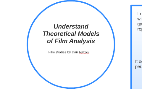 Understand Theoretical Models of Film Analysis by Dan Rivron on Prezi