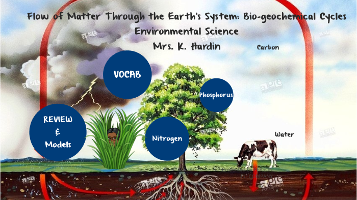 Flow of Matter Through the Earth's System: Biogeochemical Cycles by ...